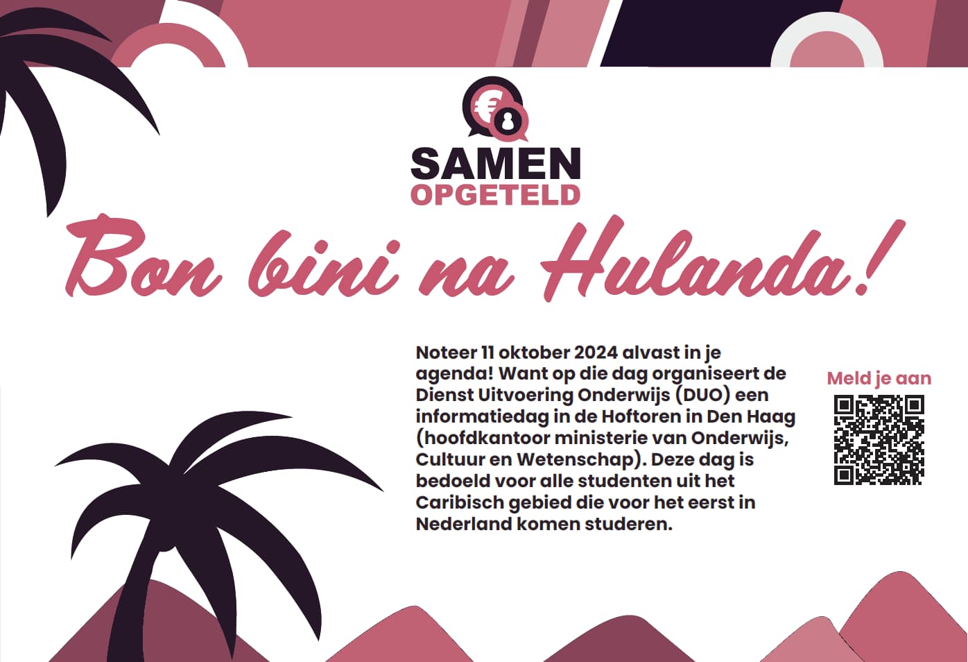 DUO organiseert informatiedag voor Caribische studenten op 11 oktober ...